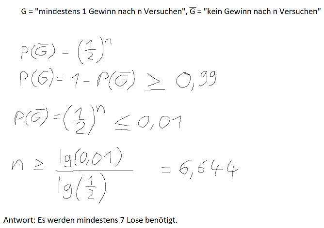 Versteht ihr diese Lösung (Stochastik-Aufgabe)? (Schule, Mathematik ... Versteht ihr diese Lösung (Stochastik-Aufgabe)? (Schule, Mathematik ...