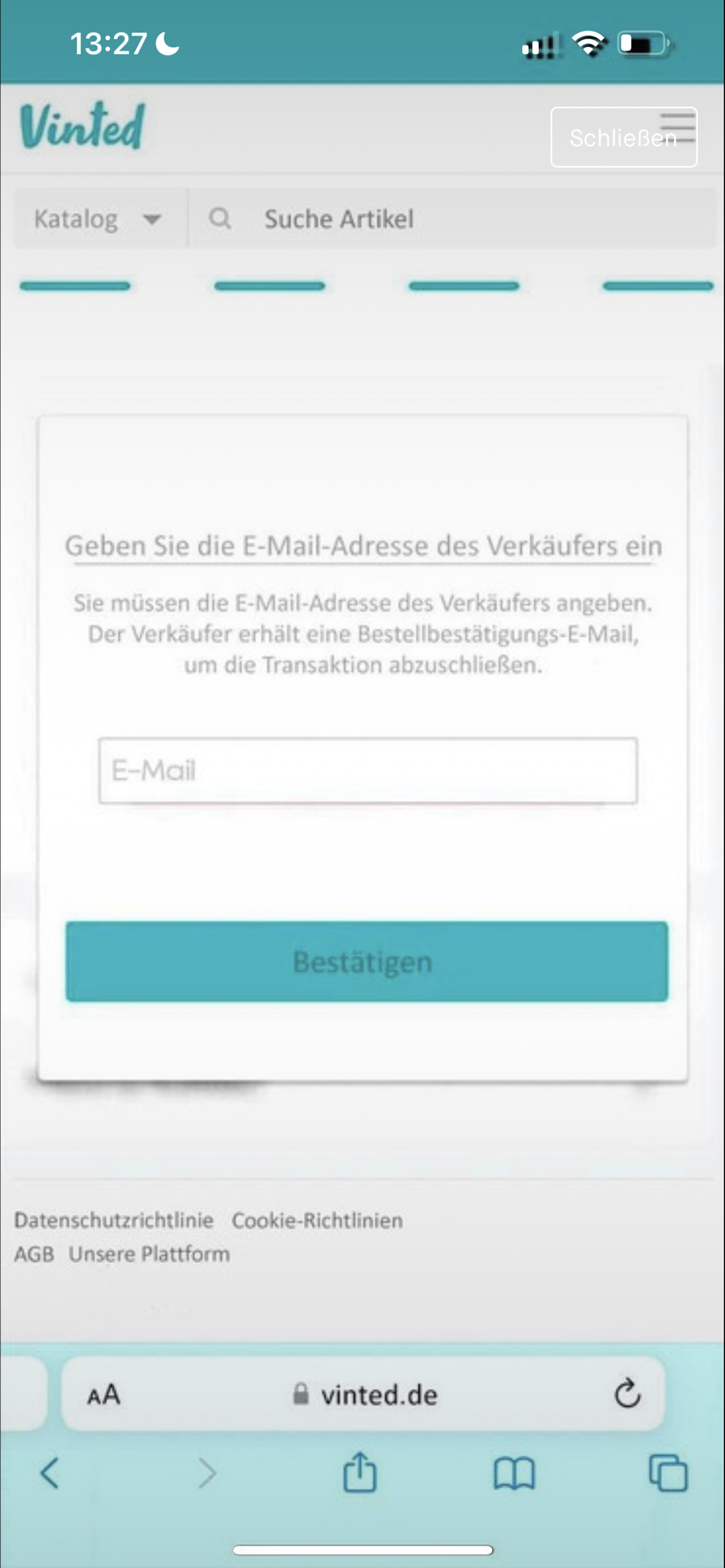 Kleiderkreisel Vinted Account Bertragen