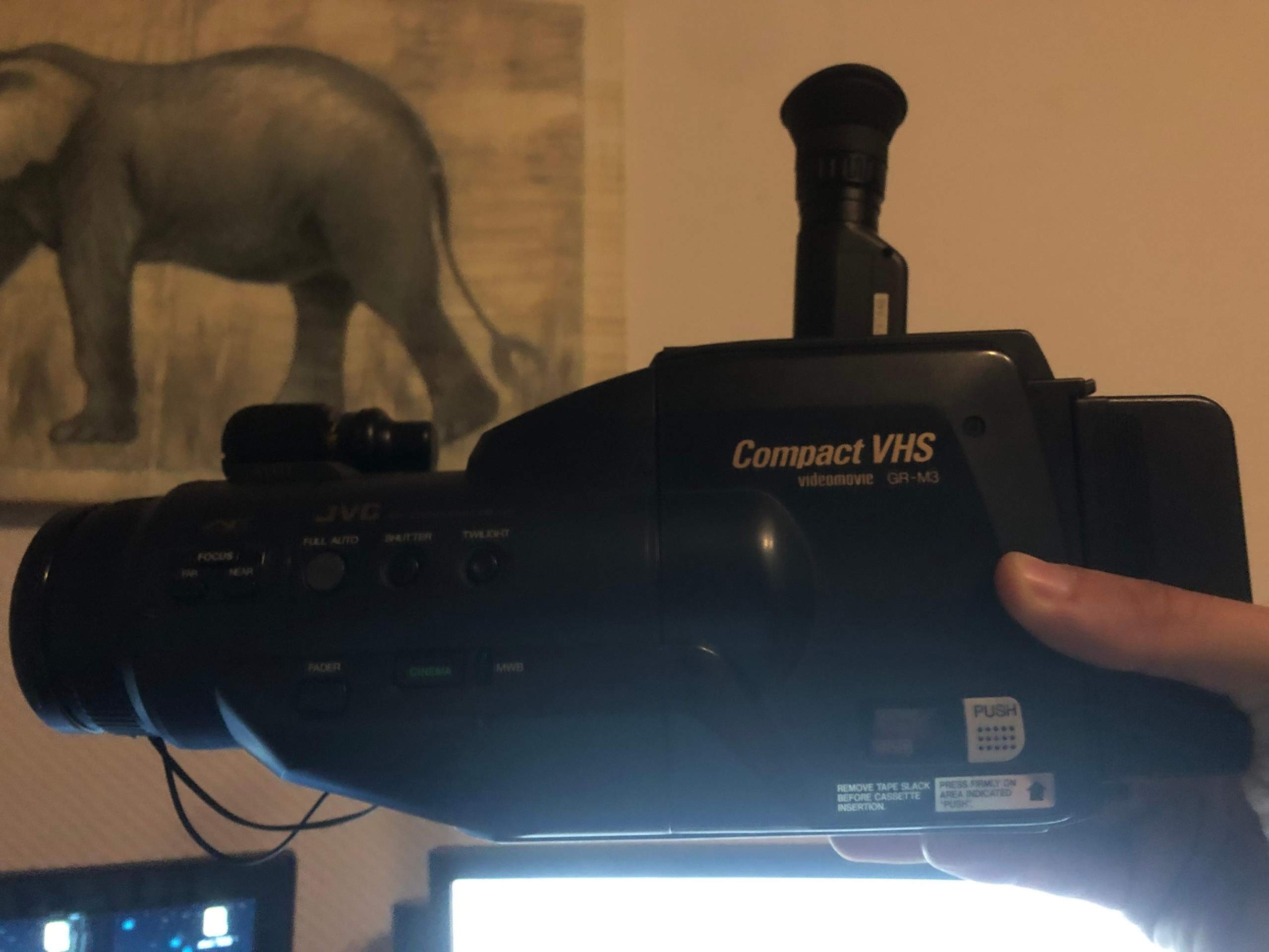 Vhs Kamera filmt nur schwarz? (Film, Video, Camcorder)
