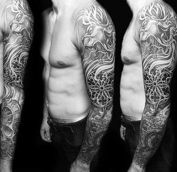 Viele kleine Tattoos oder wenige grosse? (Frauen, Männer, Aussehen) Viele kleine Tattoos oder wenige grosse? (Frauen, Männer, Aussehen)