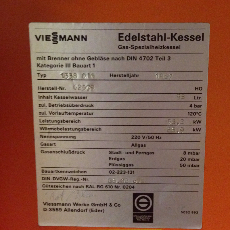 Viessmann Edelstahlkessel anschalten (Technik, Sanierung, Sanieren)