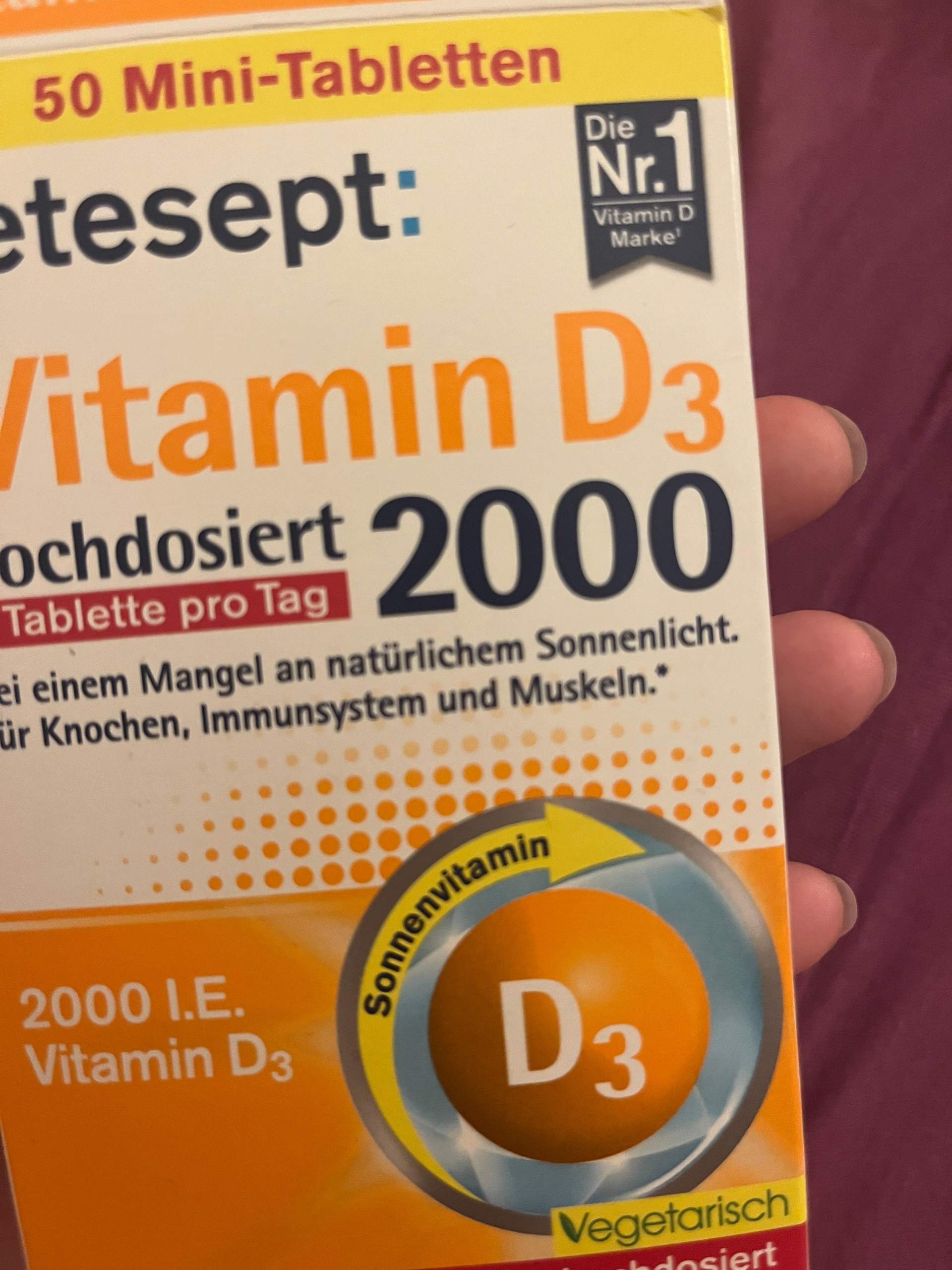 vitamin d tabletten? (Vitamine, Rossmann)