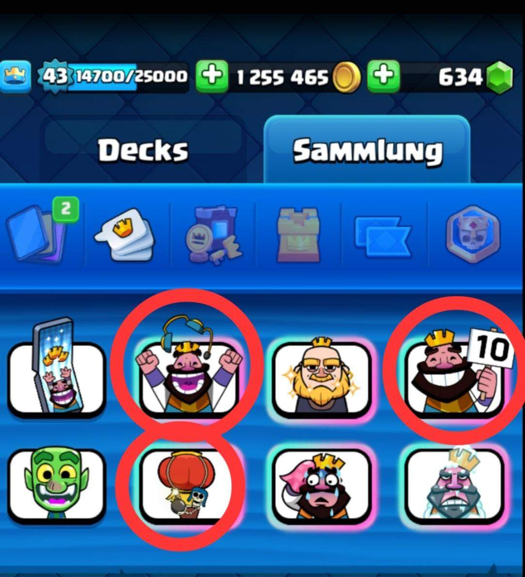 Von wo bekam man diese Emotes? (Supercell, Clash Royale)