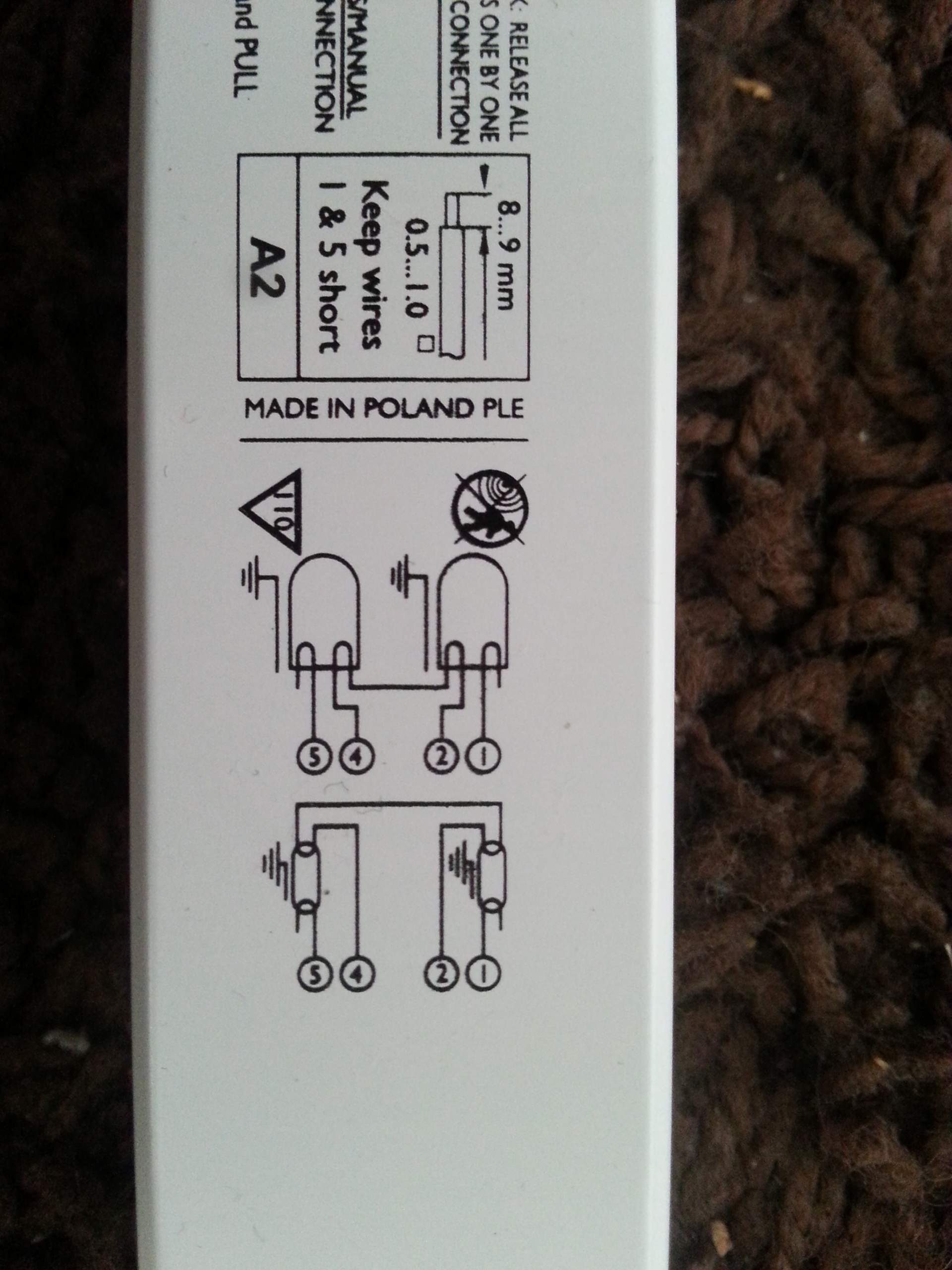 Vorschaltgerät anschließen, Vorschaltgerät mit 2g11-Fassung anschließen, EVG anschließen ...