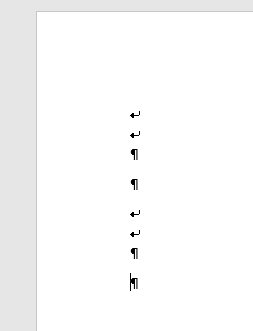 Wann benutzt man welches Absatzzeichen bei Word? (Computer, Microsoft ...