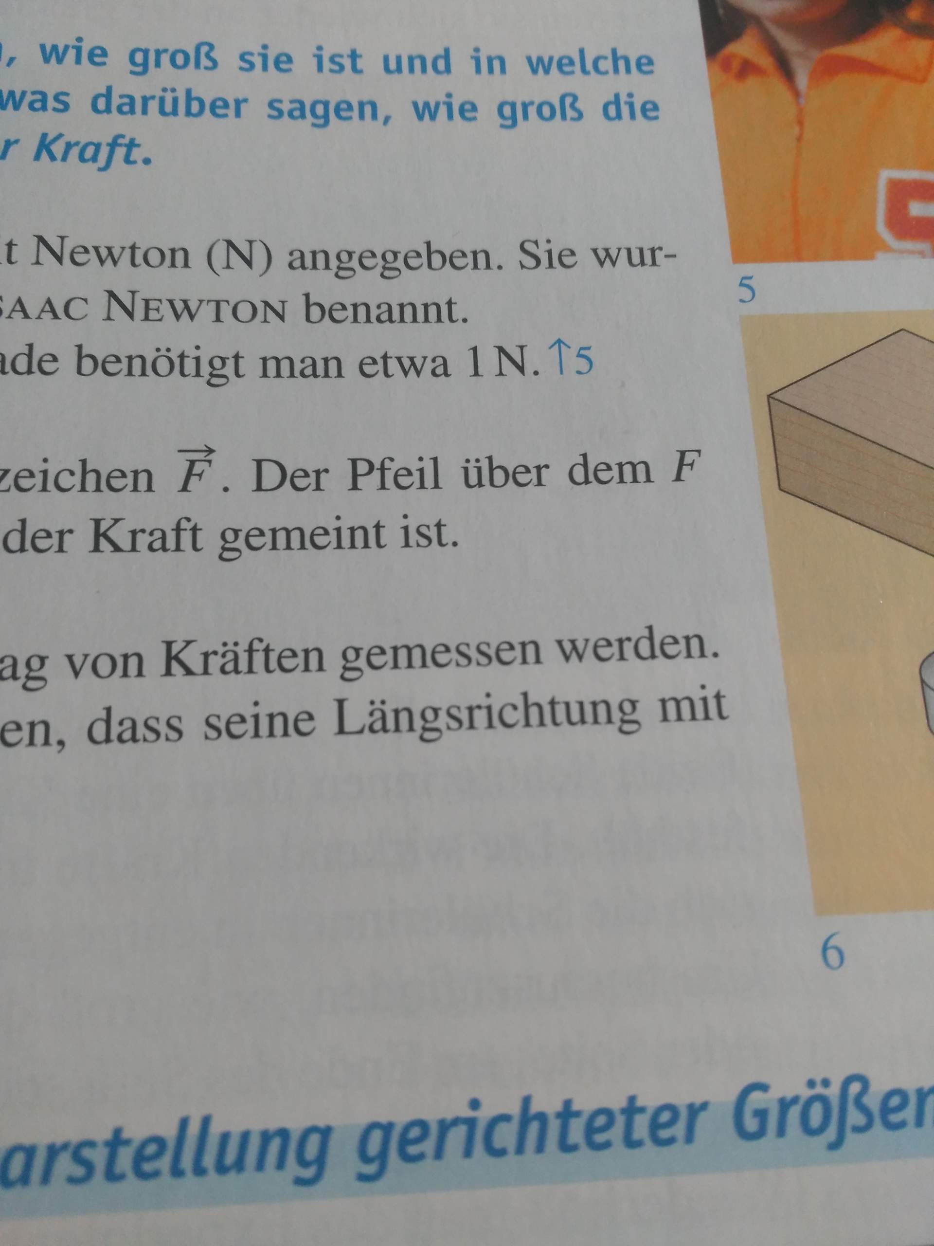Wann wir der Pfeil über F im Physik weggelassen? (Kraft)