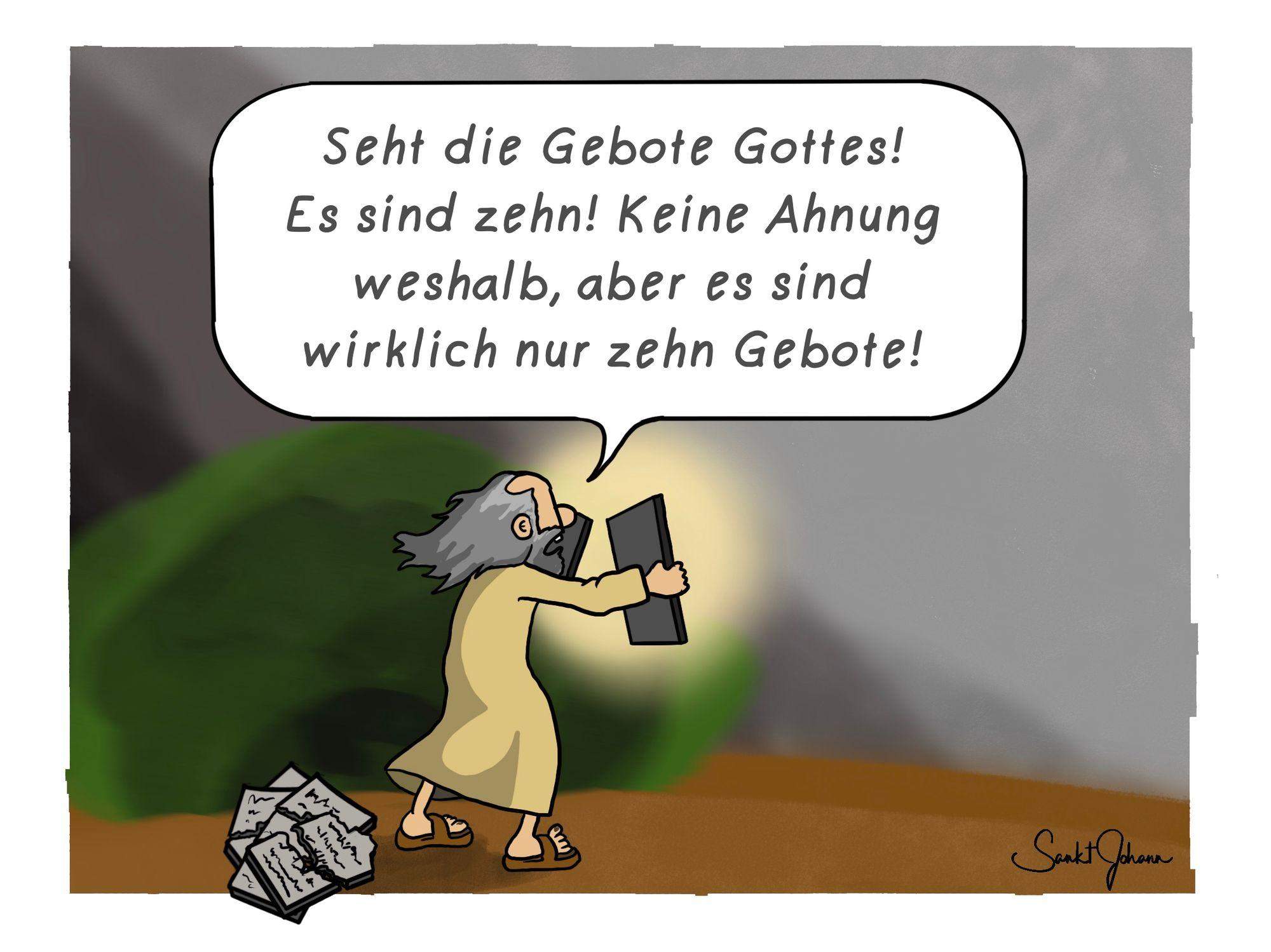 Waren die 10 Gebote quasi "unnötig"? (Christentum, Gott, Bibel)