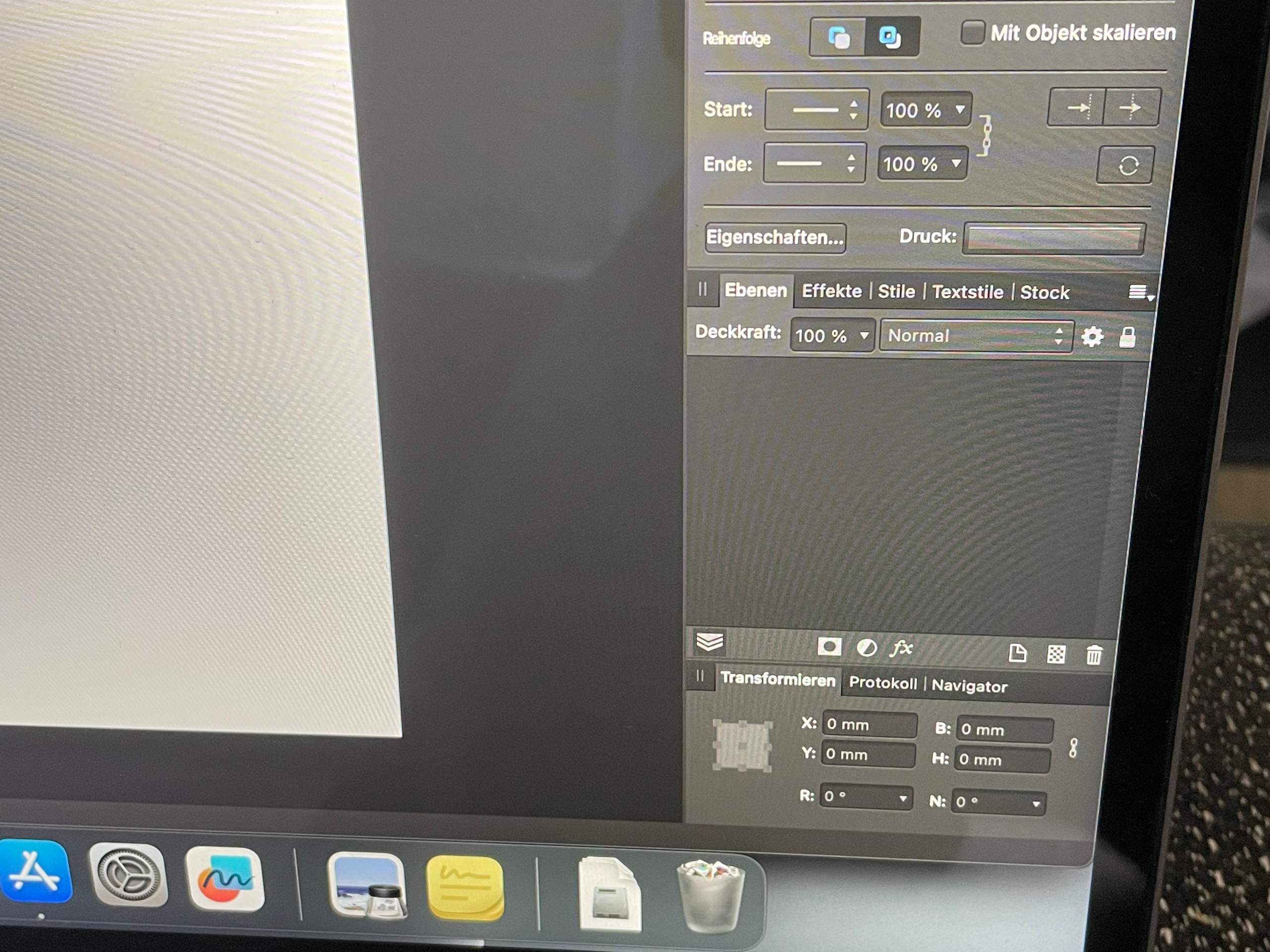 Warp Button fehlt bei Affinity Designer? (Design, Bildbearbeitung ...