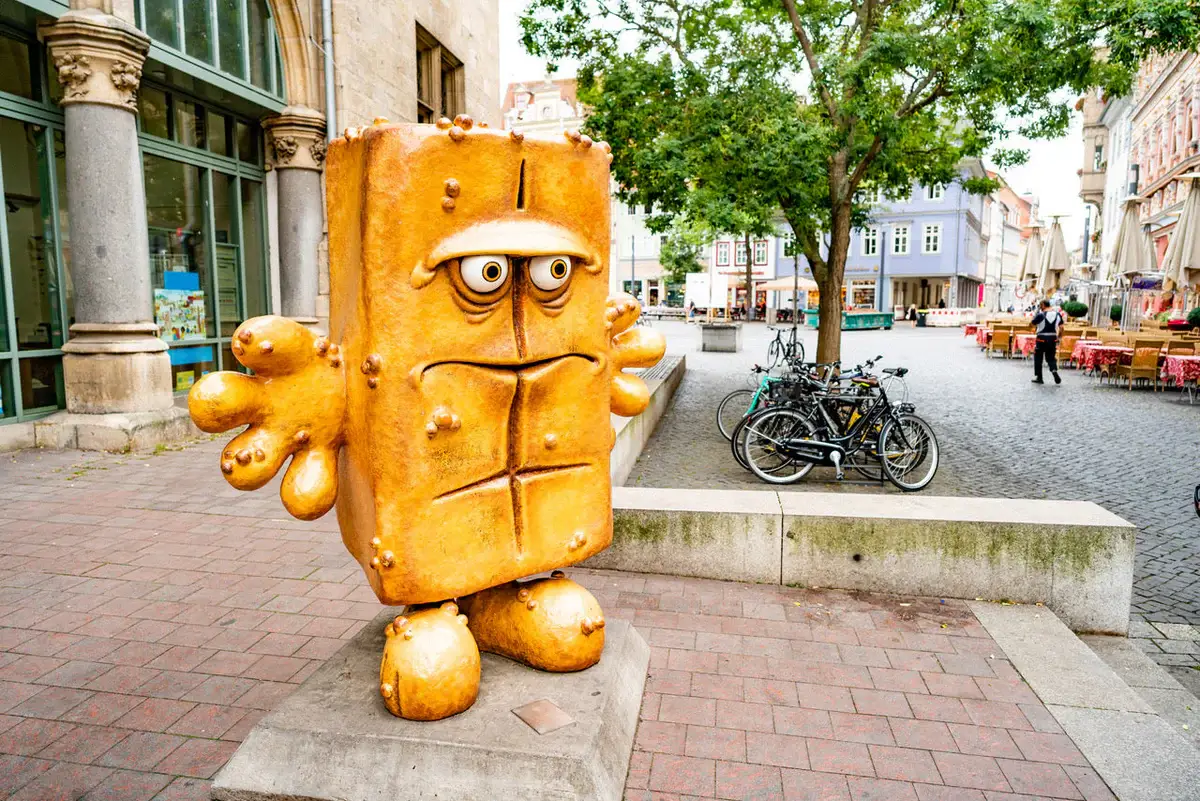 Wart ihr schon mal bei der Bernd das Brot Figur in Erfurt? (Serie, KiKa)