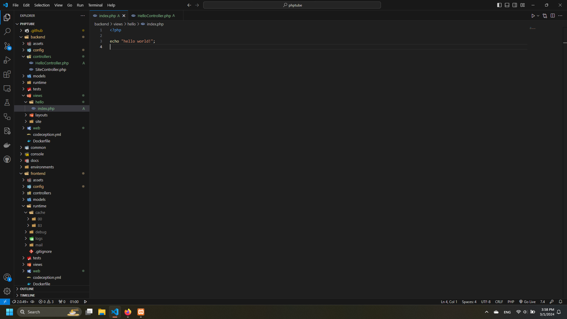 warum bekomme ich 404 not found? (Webseite, HTML, PHP)