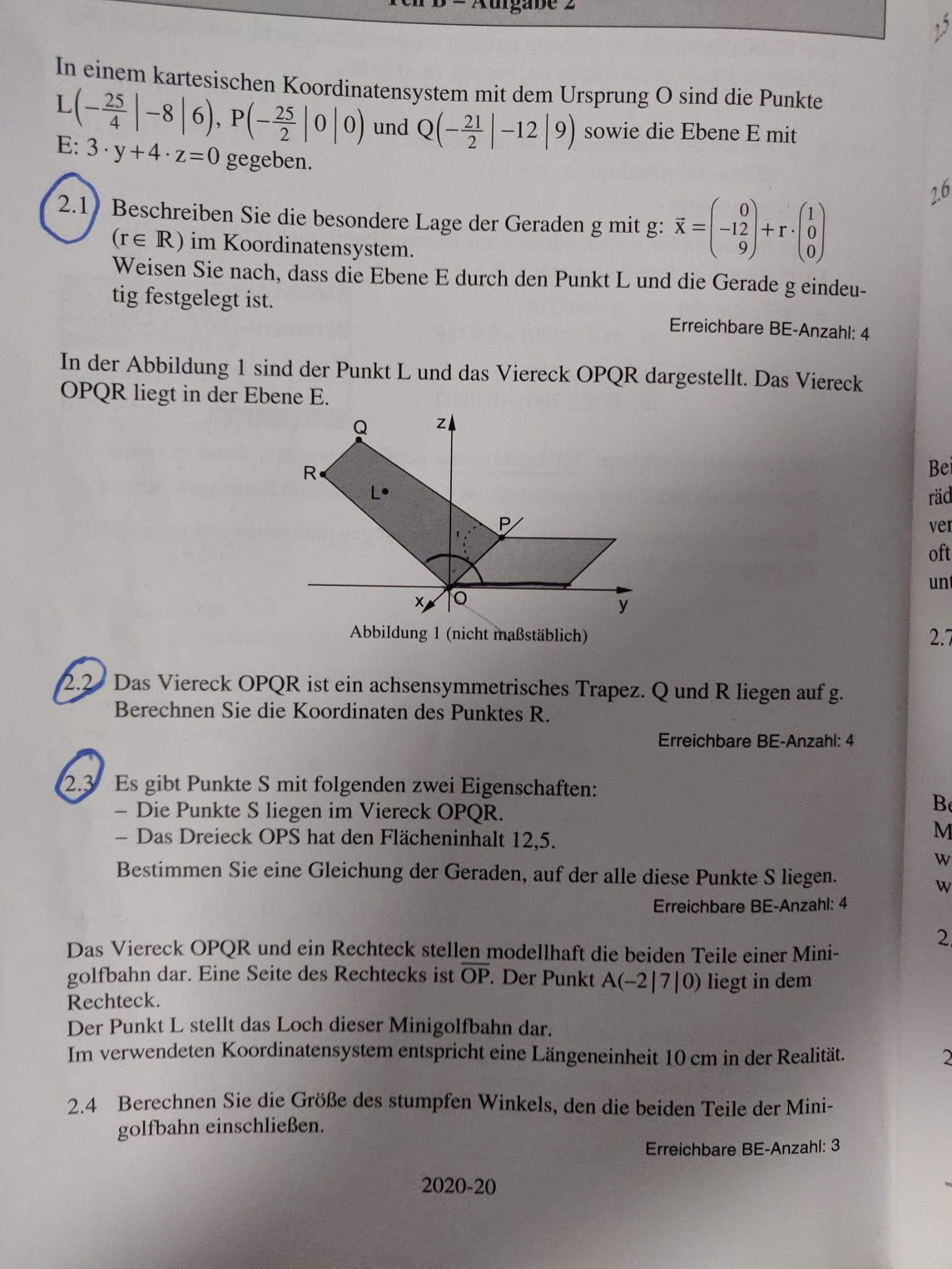 Warum dieser Normalenvektor? (Schule, Mathematik)
