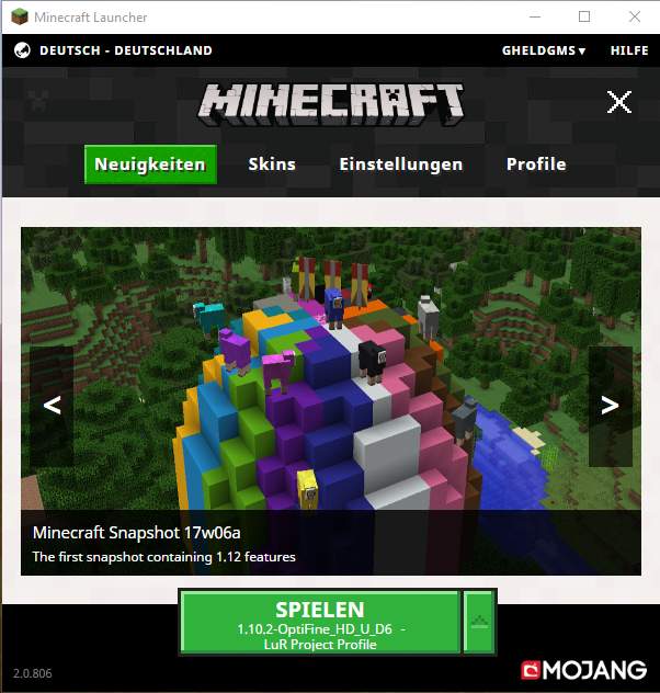 Warum findet MCPatcher meine Minecraft Dateien nicht?
