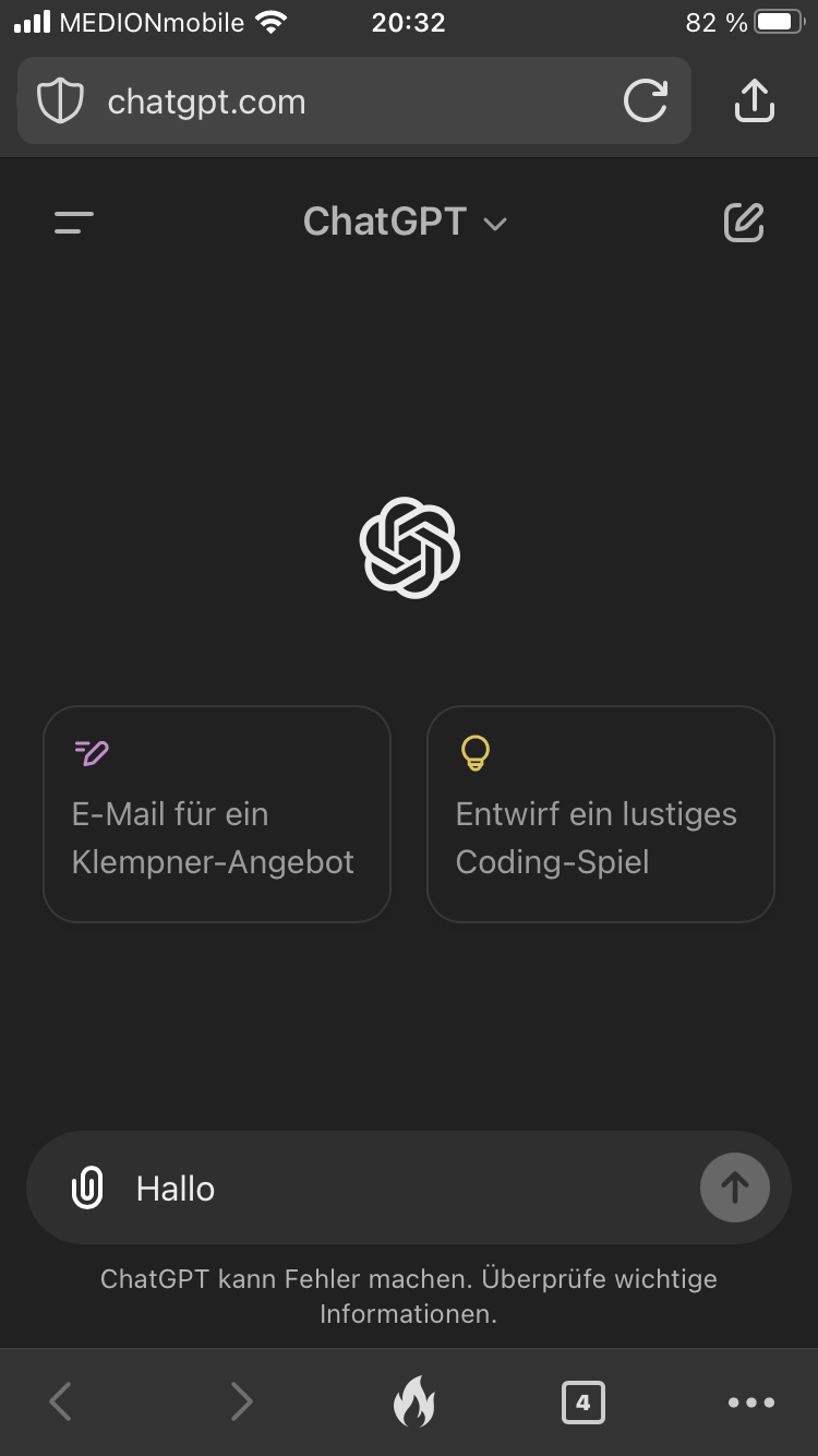 Warum funktioniert Chat GPT nicht? (App, Webseite, künstliche Intelligenz)