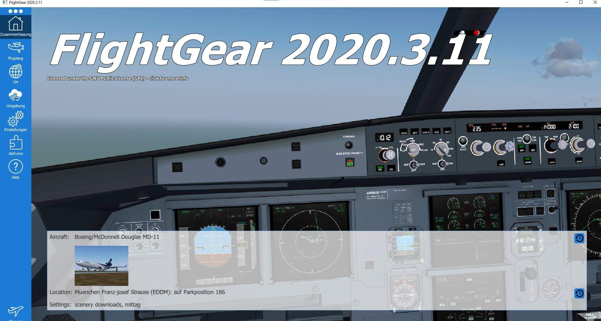 Warum funktioniert Flightgear bei mir nicht? (Computer, Technik)