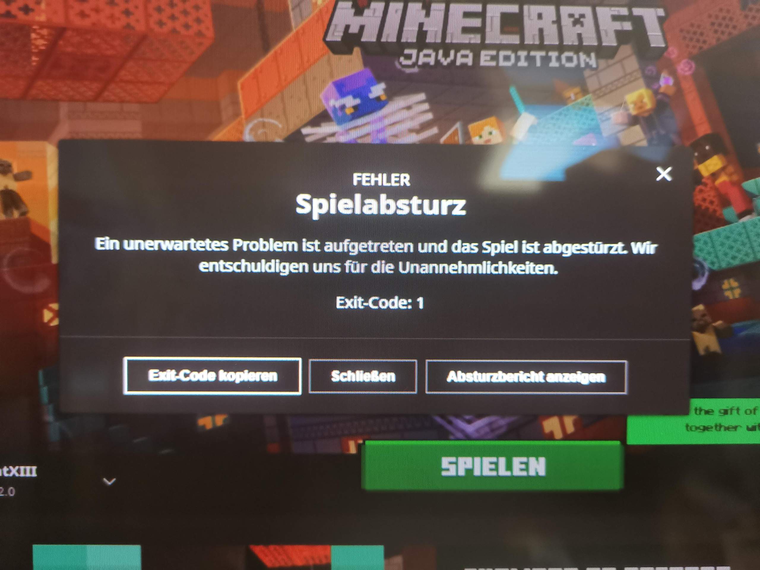 Warum funktioniert Minecraft bei mir nicht mehr? (PC, Minecraft Java Edition, Mojang)