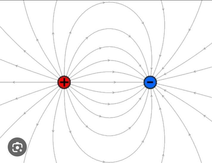 Warum gehen die Feldlinien in einem E-Feld vom Plus-> Minuspol/ M-Feld ...