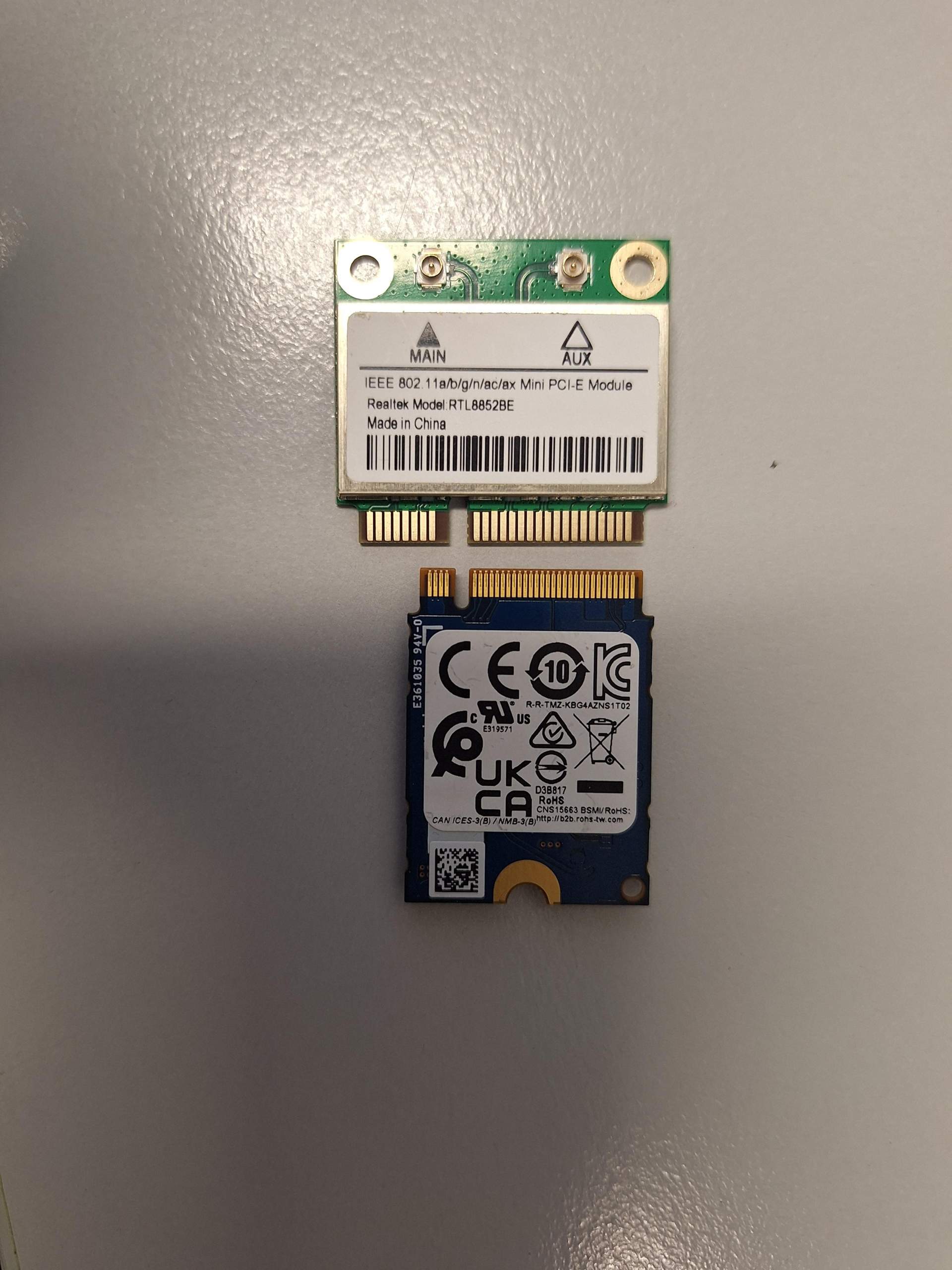 Warum hat mein Laptop 2x MiniPCIe Slots? (SSD, Solid-State-Drive, M.2 SSD)