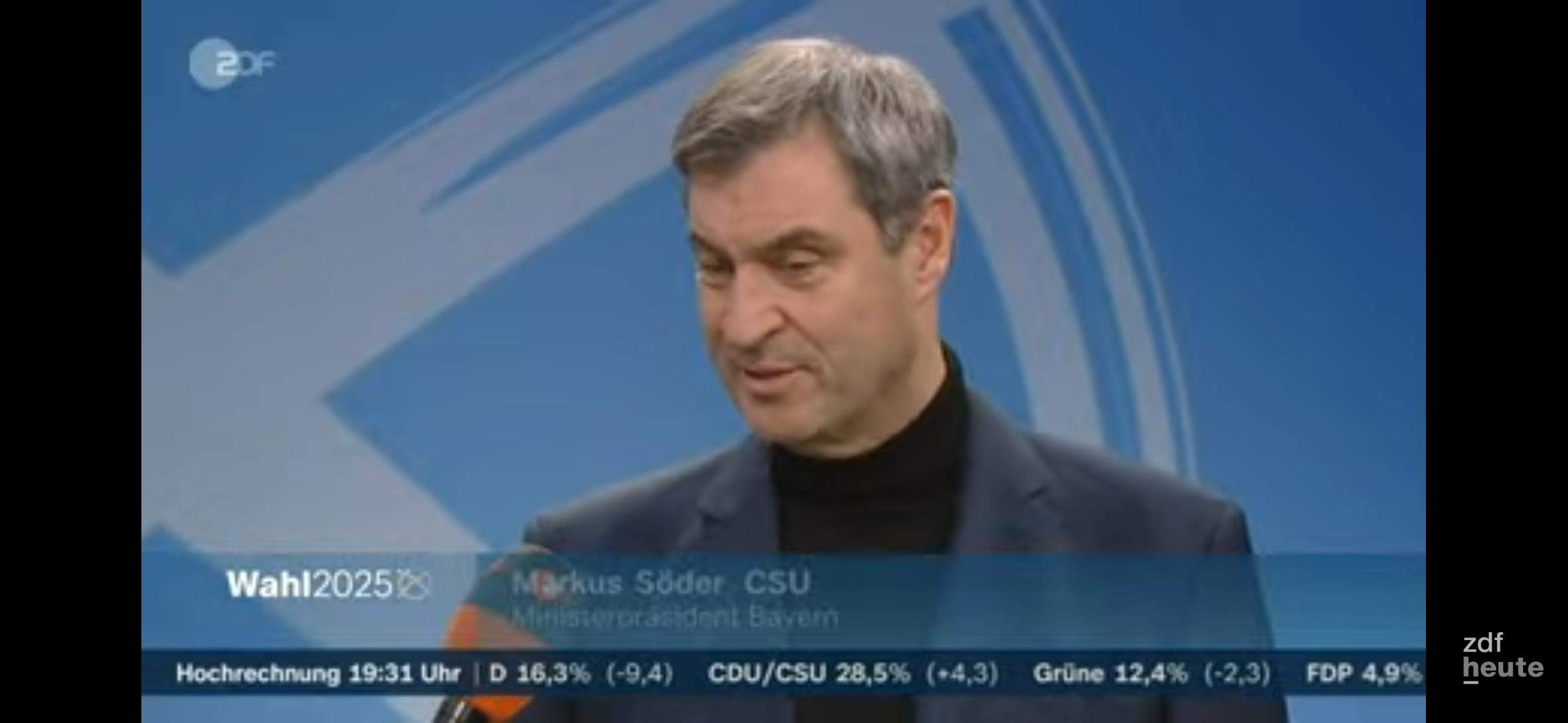 Warum hat sich Markus Söder heute seinen neuen Bart abrasiert? (Style, Wahlen, Partei)