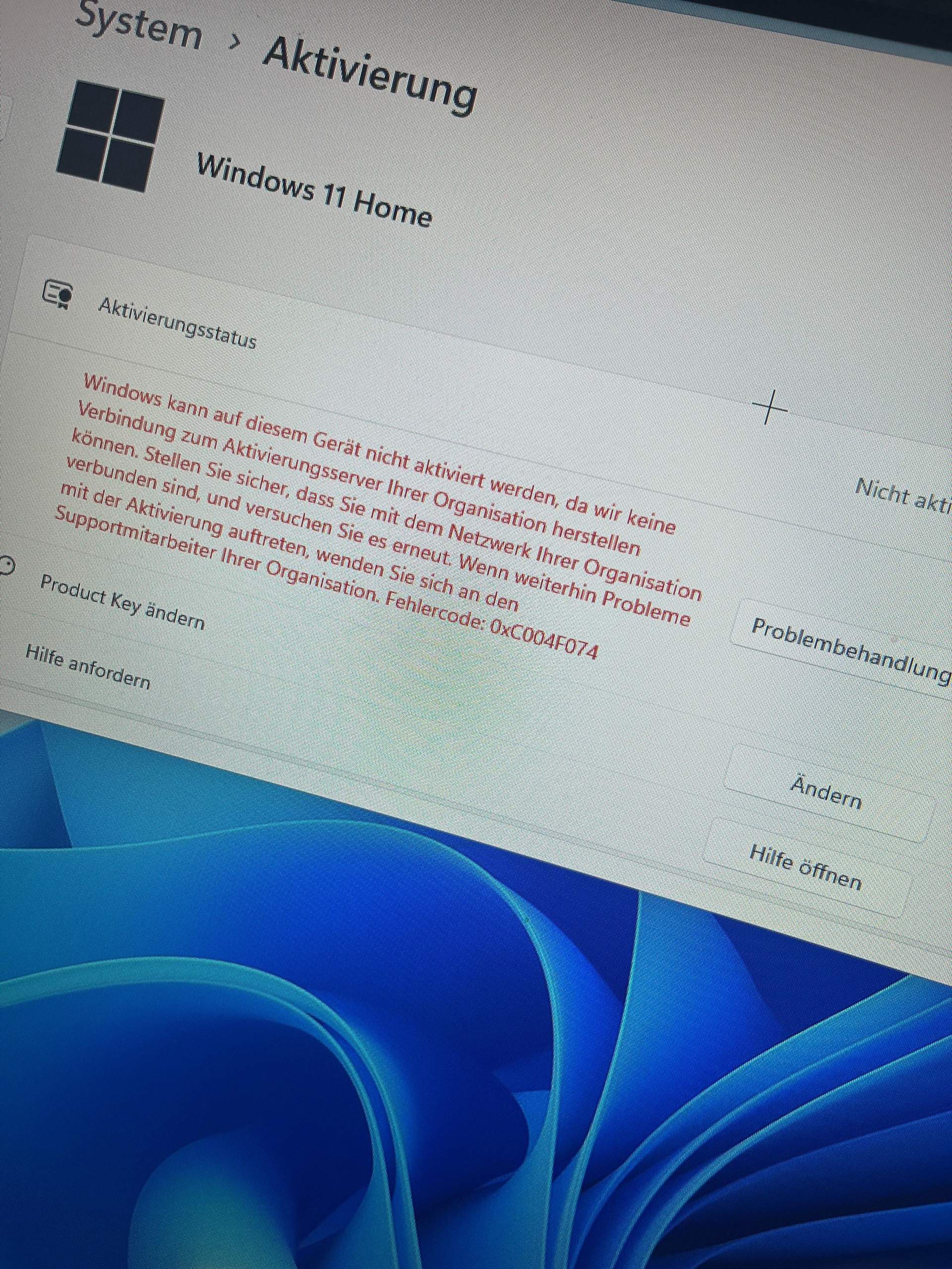 Warum ist der Aktivierungsstatus nicht aktiv? (PC, Windows, PC-Problem)