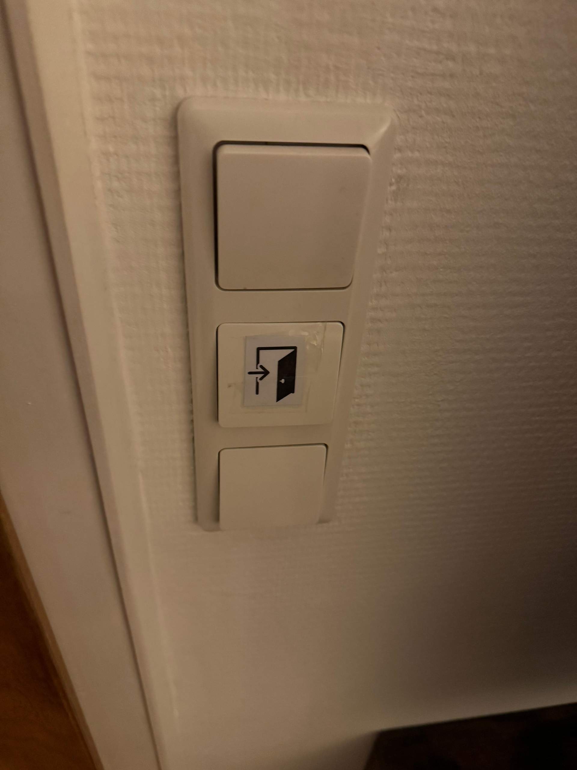 Lichtschalter Ein Position Vom Kipp/Wechselschalter Zum Smart