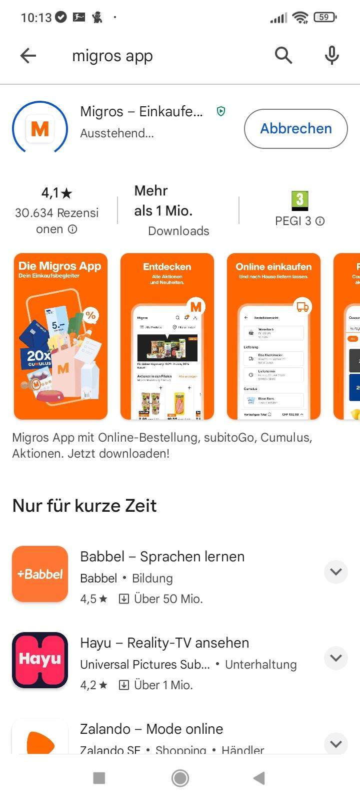 Warum kann ich keine apps installieren obwohl ich noch c.a 80 GB frei habe? (Xiaomi, play store ...