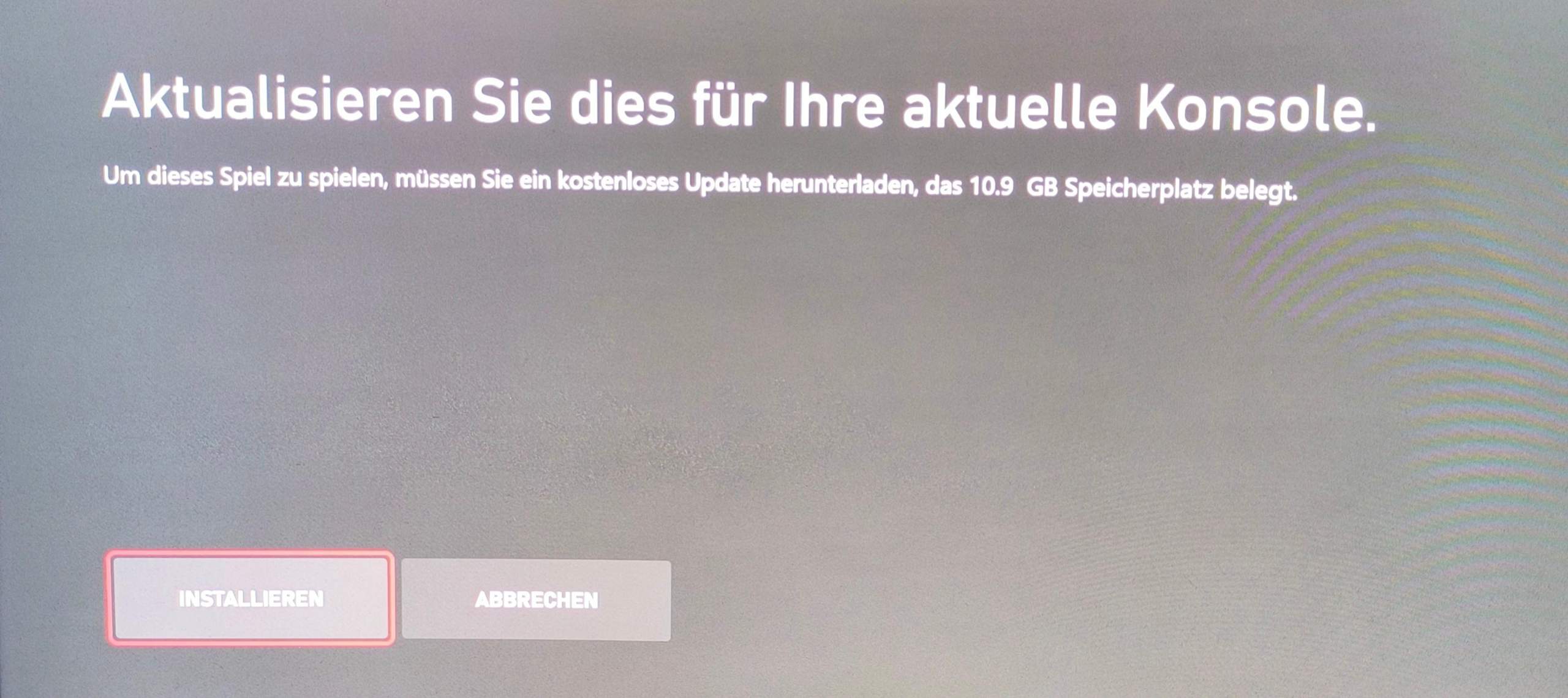 Warum kann ich MCLA nicht auf Xbox one installieren? (Xbox 360)