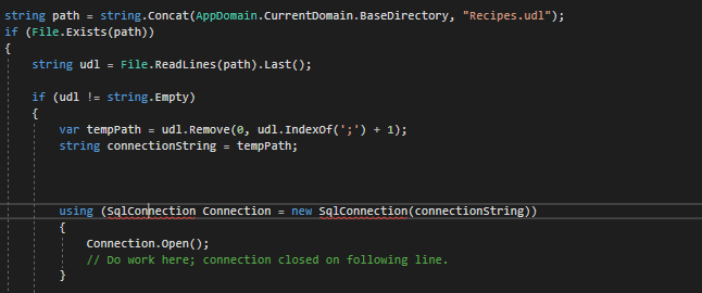 Warum kennt er den Befehl SqlConnection nicht?!? (Computer ...