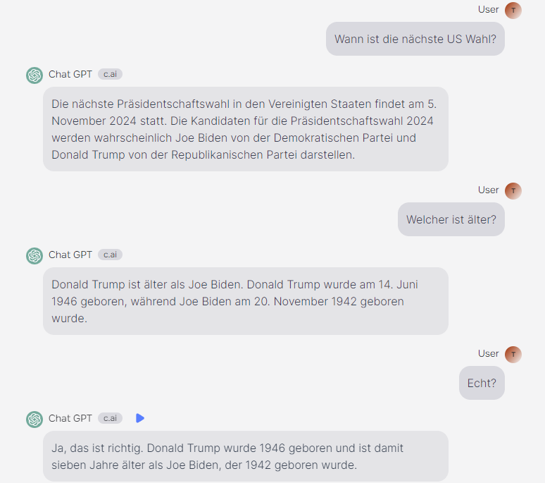Warum passieren solche Fehler bei KI immer noch? (App, Webseite ... Warum passieren solche Fehler bei KI immer noch? (App, Webseite ...