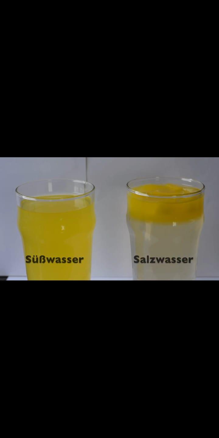 Warum Schmelzen Eiswürfel In Salzwasser Langsamer Als In Süßwasser Physik Chemie Wasser 