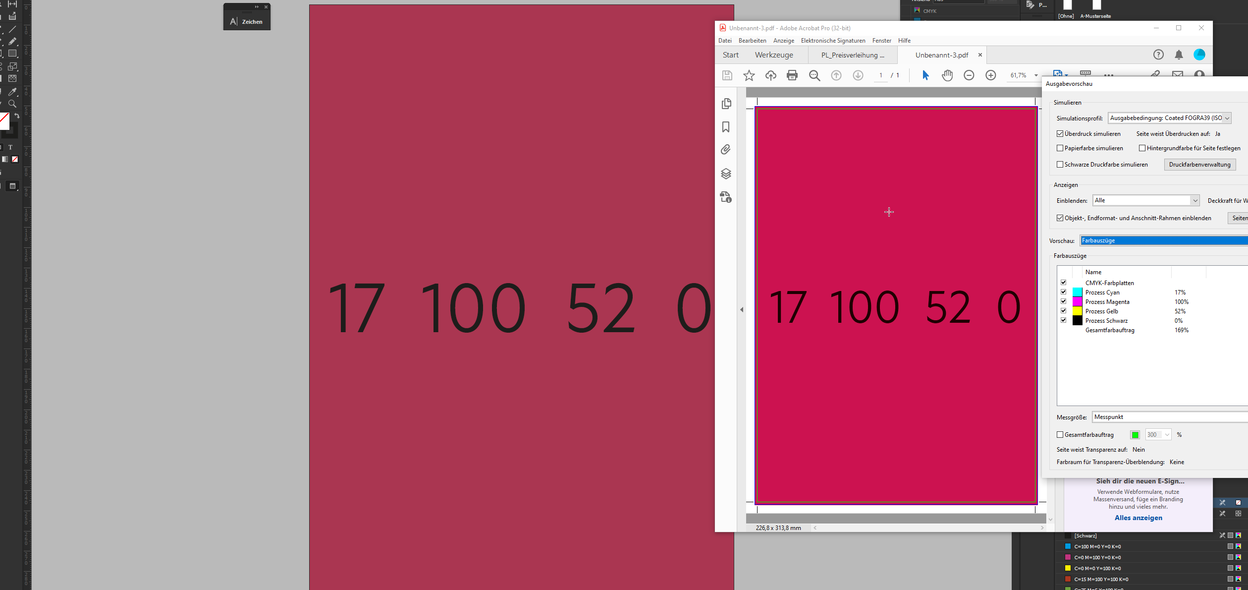 Warum sieht mein PDF in Acrobat anders aus als wie in Indesign? (Design ...