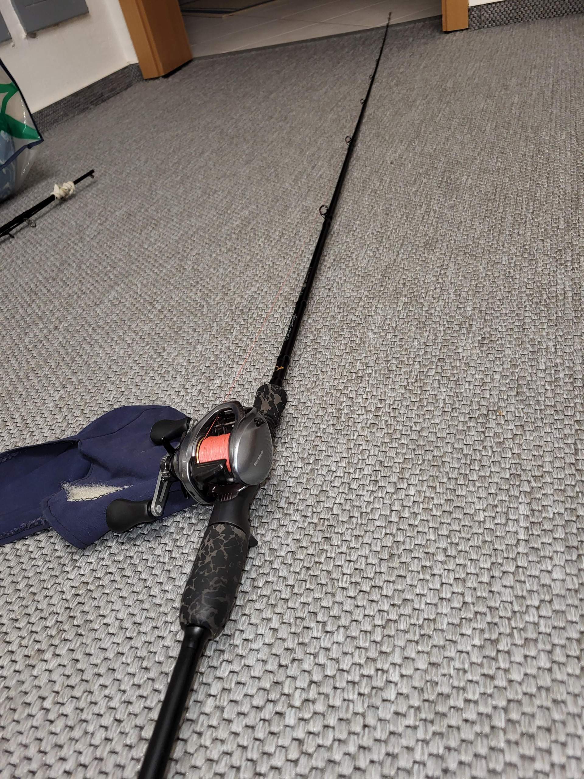 Warum sind die Ringe bei meiner Angel oben? (Wasser, Meer, angeln)