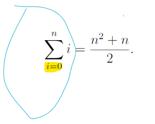 Warum sind diese beiden Summen gleich (Mathematik, Beweisführung ...