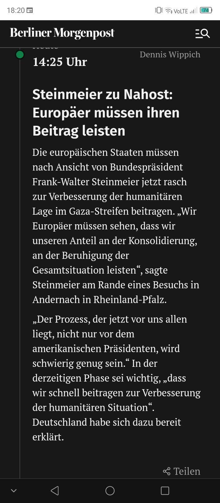 Warum sollen wir dem Terroristen Volk Palästiner helfen, und alles ...