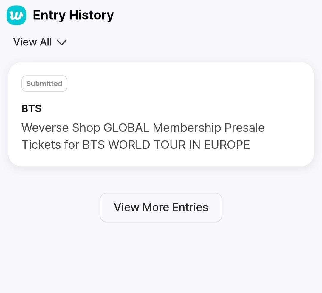 Warum wird kein presale auf Ticketmaster angezeigt? (Ticket, K-Pop ...