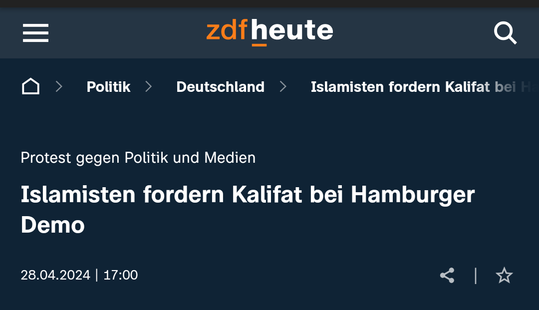 Warum wünschen sich viele Bürger einen Kalifat in Deutschland? (Politik ...