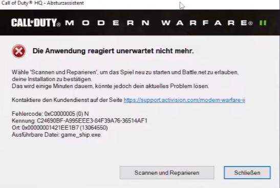 Warzone 2 crash? (PC, Call of Duty, Call of Duty: Modern Warfare 2)
