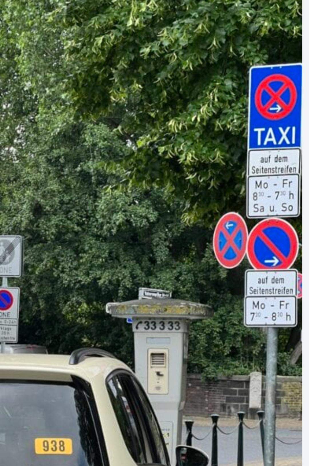 Was bedeuten diese Schilder? (Auto, Polizei, Führerschein)