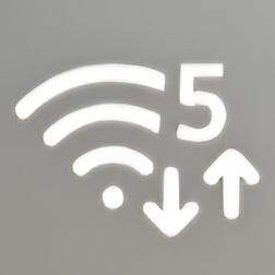 Was bedeutet bei dem WLAN-Zeichen diese 5 auf dem Smartphone? (Samsung)