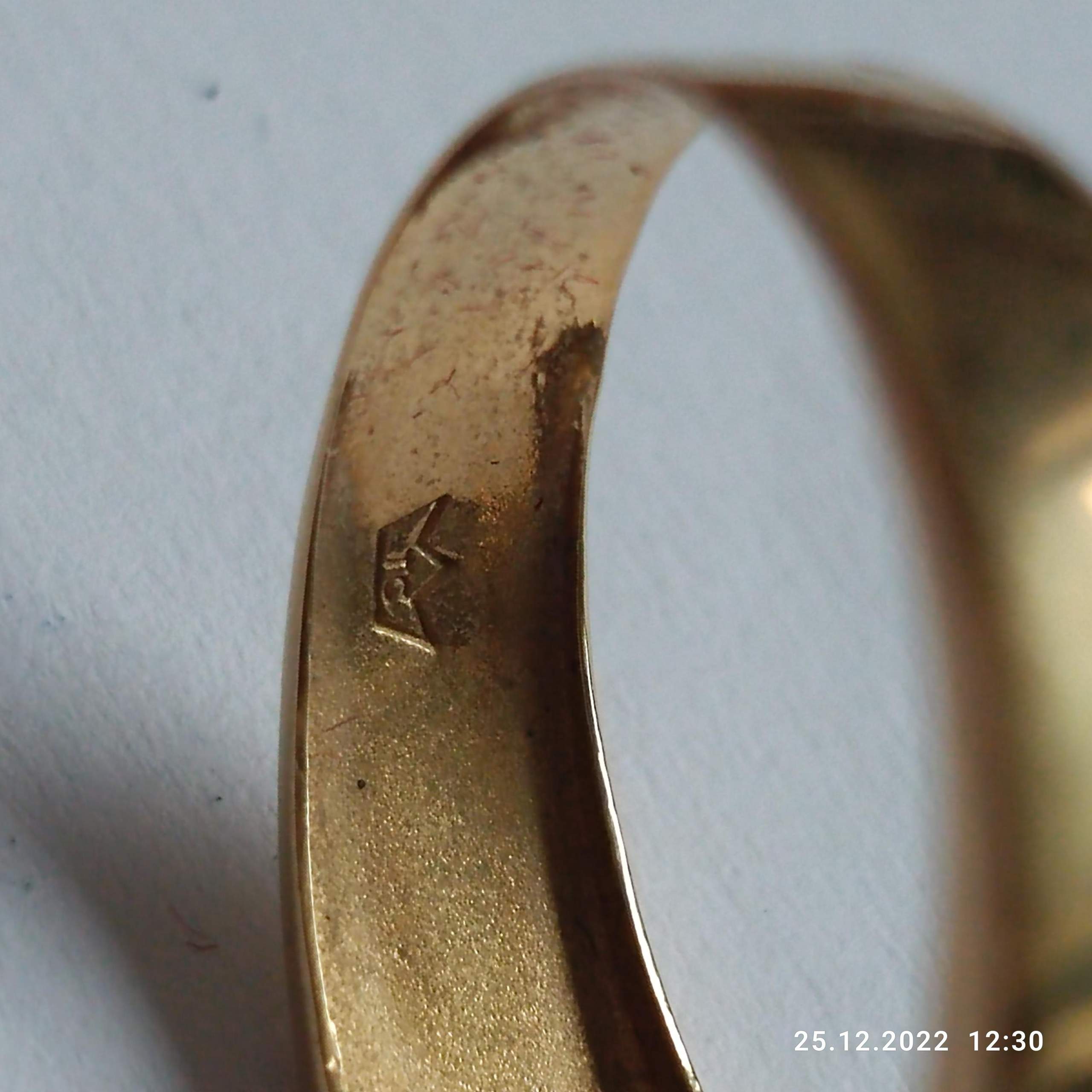 Was bedeutet die Punzierung in meinem Goldring? (Gold, Ring)