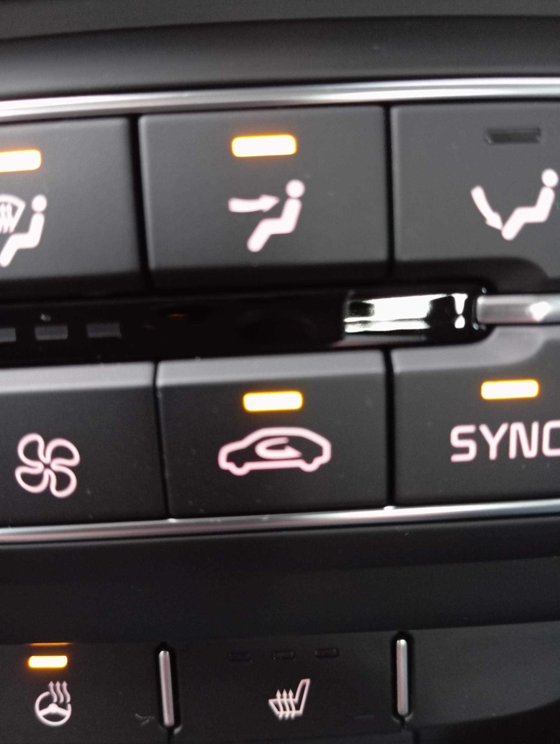 Was bedeutet dieses Zeichen am Klima? (Auto, Symbol)