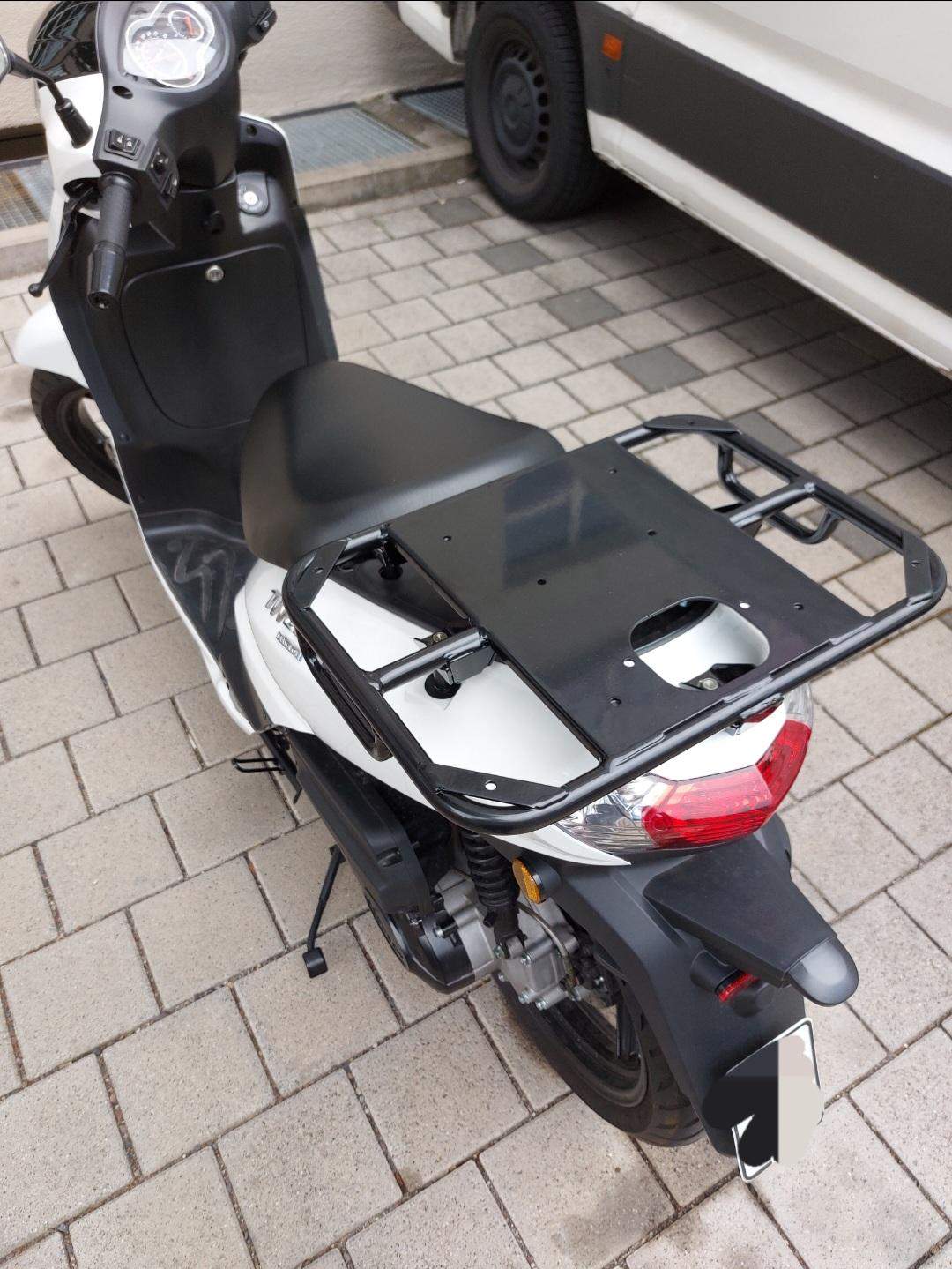 Was für ein Case auf Roller mit großem Gepäckträger? (Mofa, Scooter ...