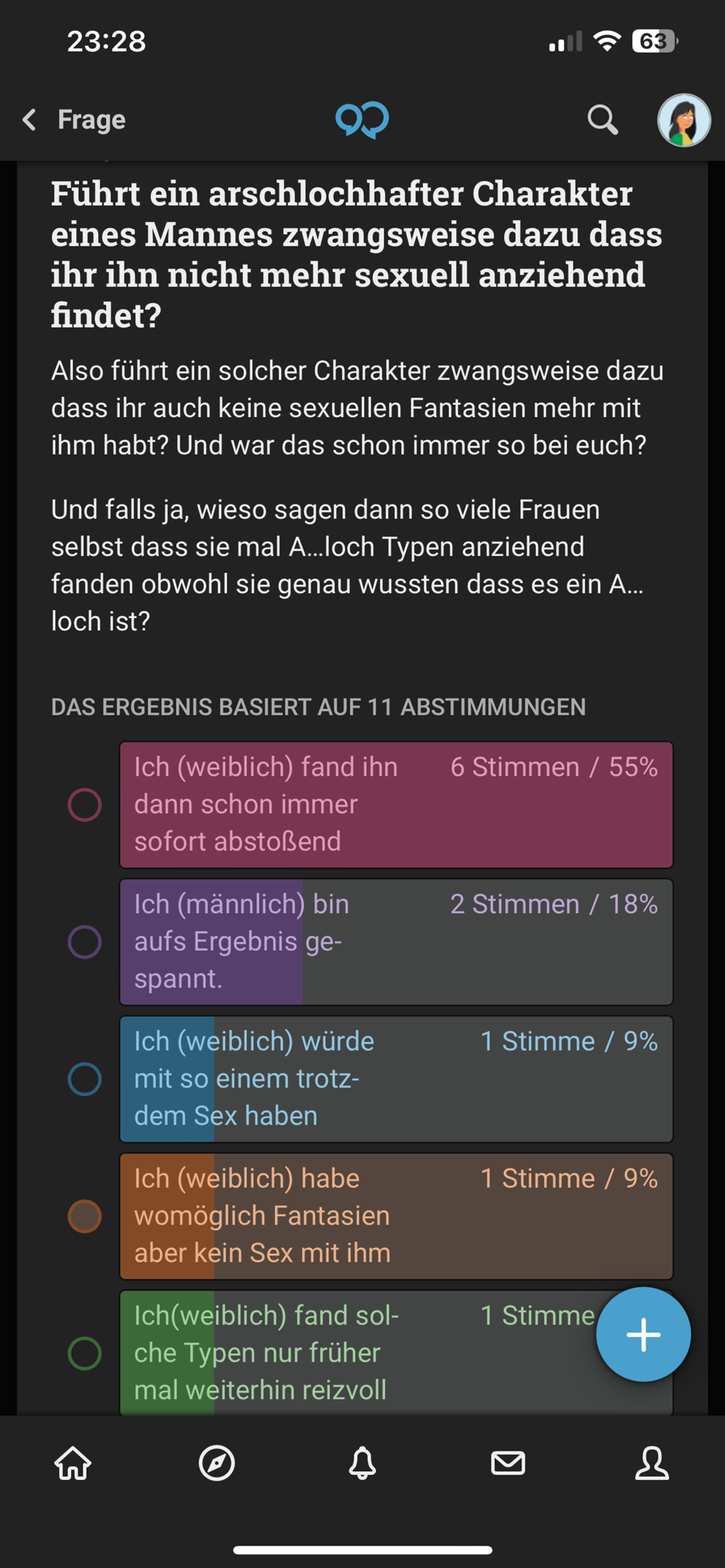 Was glaubt ihr woran liegt es dass die Frauen mal so mal so antworten? (Männer, Sexualität ...