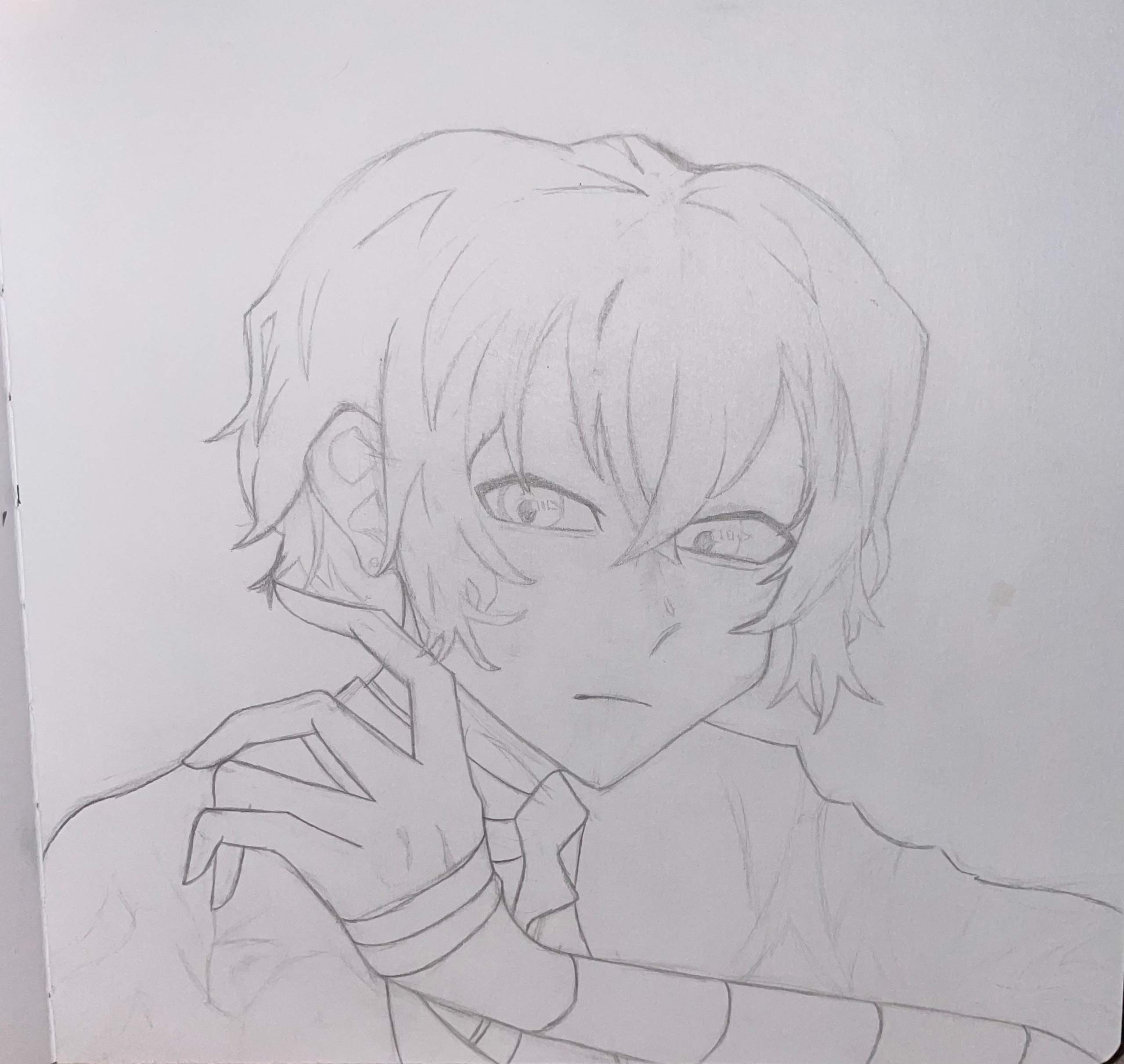 Was haltet ihr von diesen Zeichnungen von Dazai? (Anime, Kunst, zeichnen)