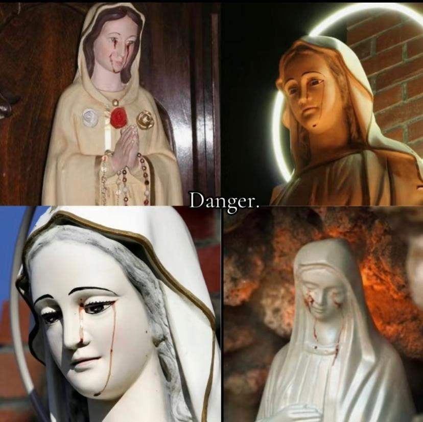 Was hat es mit dem Bild auf sich, und was bedeutet das Weinen von Blut ...