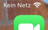 Was heißt kein Netz? (Apple, iPhone)