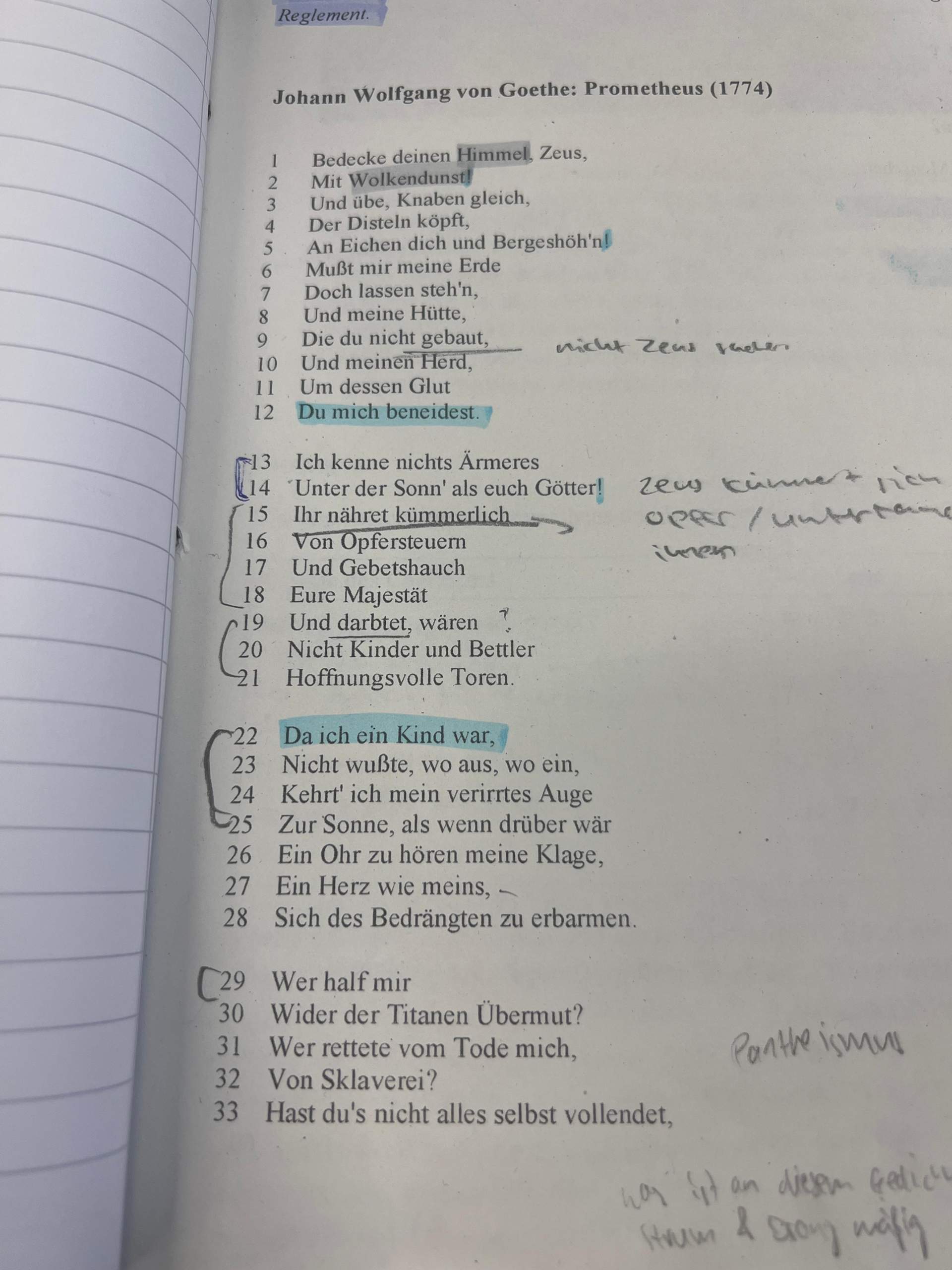 Was ist an den Gedichten aufklärerisch? (Deutsch, Lyrik, Gedichtanalyse)