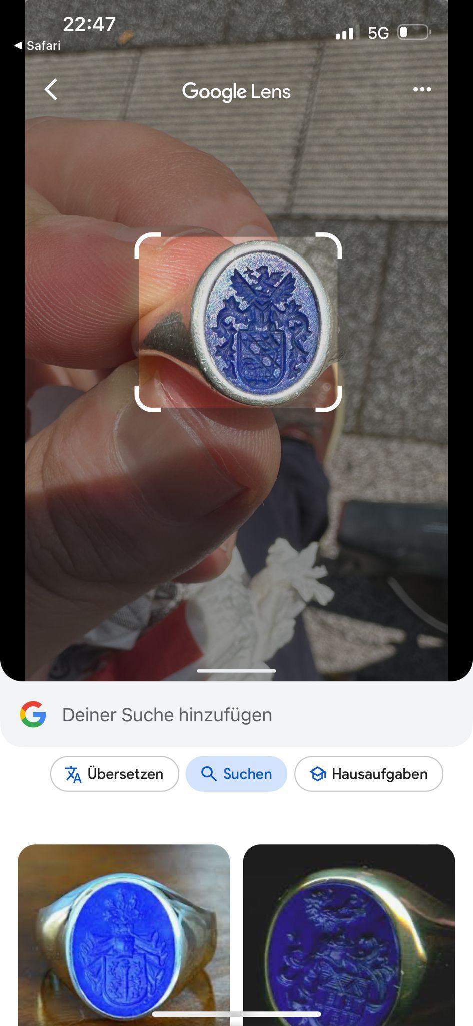 Was ist das für ein ring, ich finde denn nirgends mit diesen Wappen ...