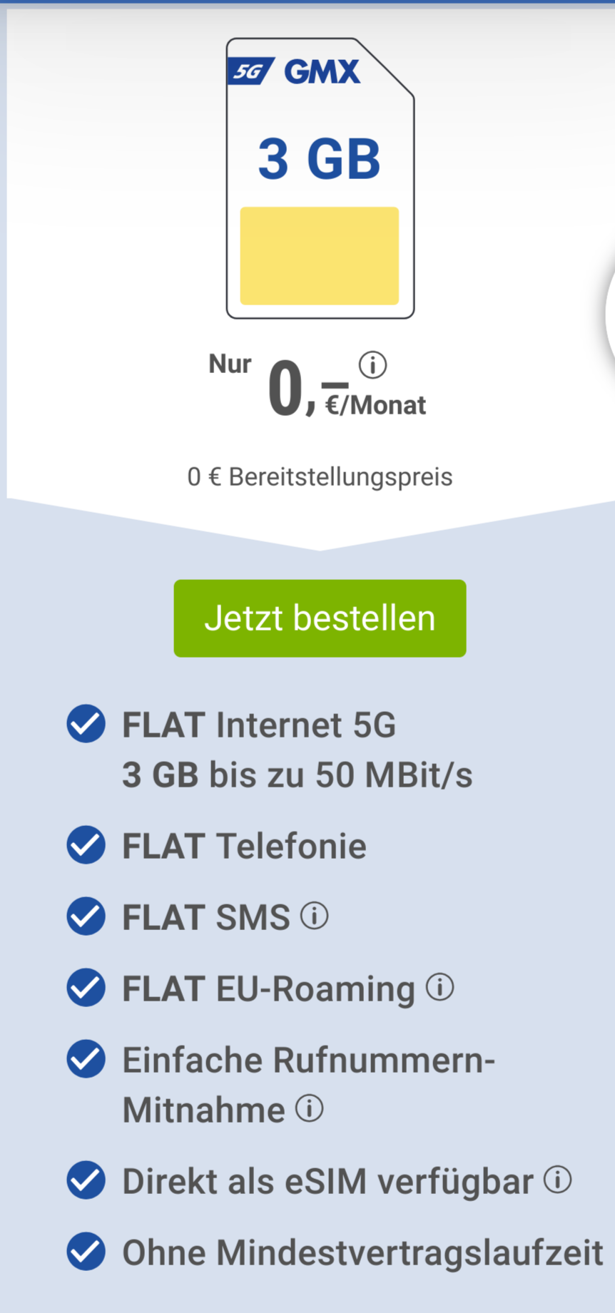 Was ist der Haken? (Handy, Vertrag)