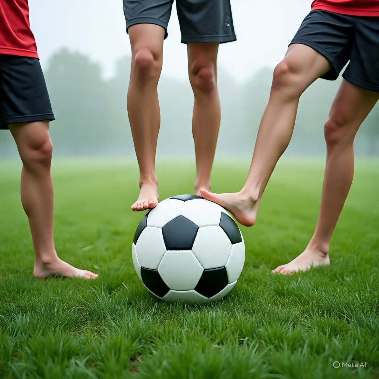 Was ist eurer Meinung nach das beste an barfuß Fußball? (Füße, Jungsfragen)