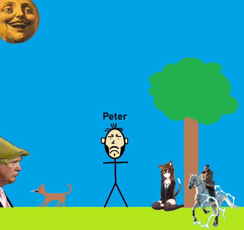 Was ist mit Peter los? (Katze, Sonne, lustig)